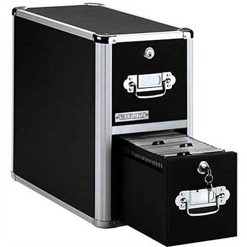 Vaultz Locking CD File Cabinet 2 Drawers Sturdy High Capacity CD vaultz-locking-cd-file-cabinet-2-drawers-sturdy-high-capacity-cd