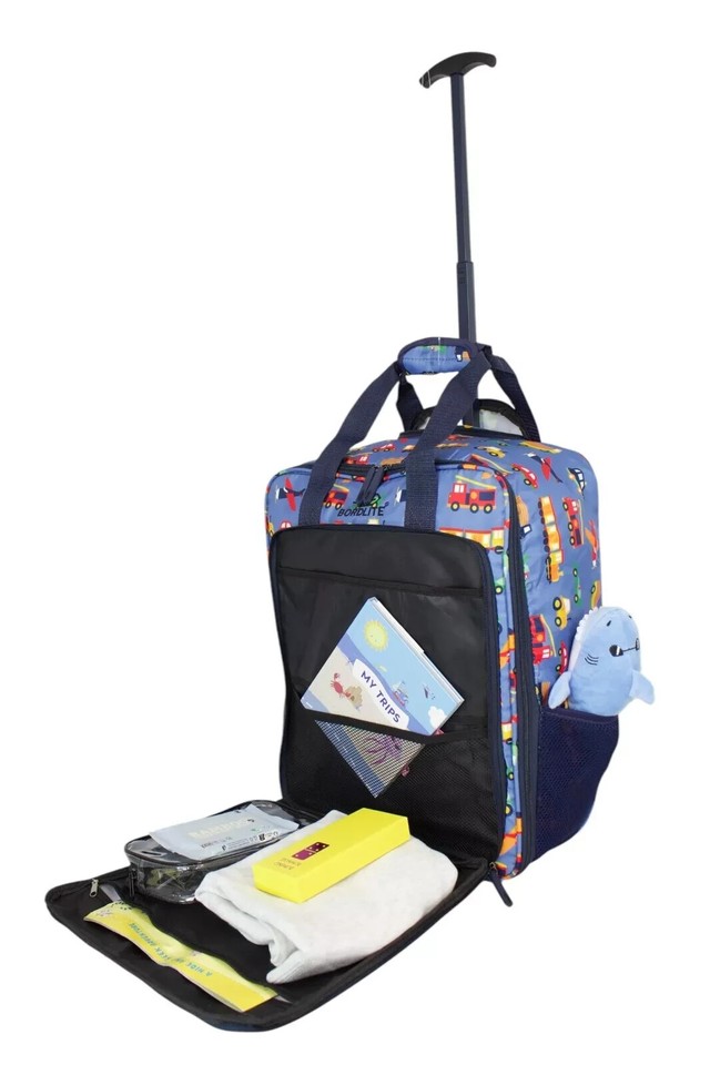 45x35x20 EasyJet Under Seat Cabin Trolley Case Bag Suitcase Hand ...