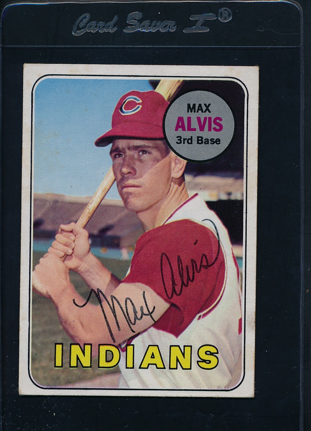 1969 Topps #145 Max Alvis Indians Signed Auto *39613 | eBay