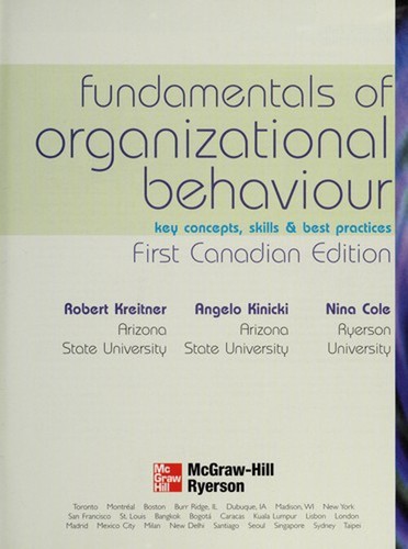 Organizational Behaviour : Key Concepts, Skills and Best Practice | eBay
