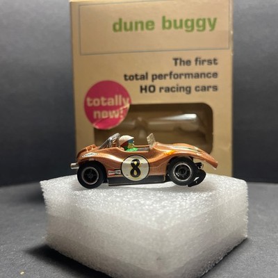 tyco pro slot car Gold Dune Buggy Roadster tested with box | eBay