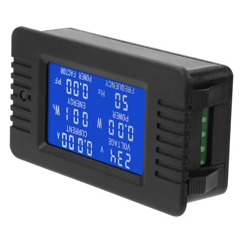 10A PEACEFAIR PZEM-020 AC Multifunction Digital Meter Power Energy ...