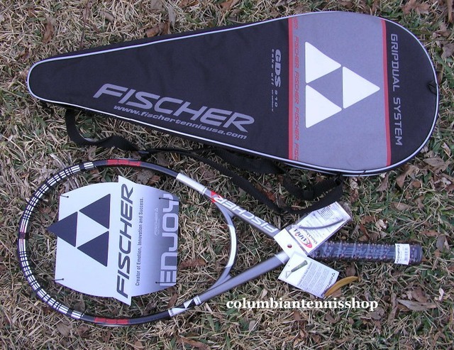 Fischer Take off 910 GDS Adult Tennis Racket 112 (2) 4 1/4 L2 Org. for ...