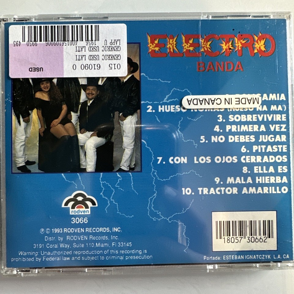 Electro Banda con Exitos De Hoy Vol 2 CD 18057306624| eBay