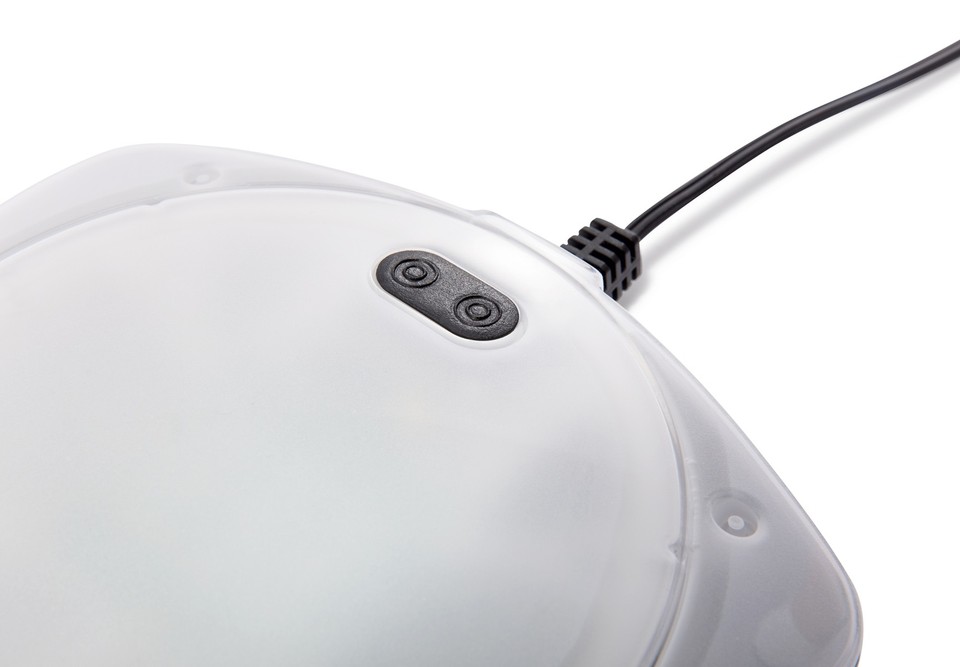 Intex 28697E Dual Magnetic LED PoolWall Light Lights Inside and Out ...