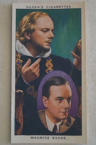 Actors Natural & Character Vintage 1938 Pre WWII Ogdens Card Maurice ...