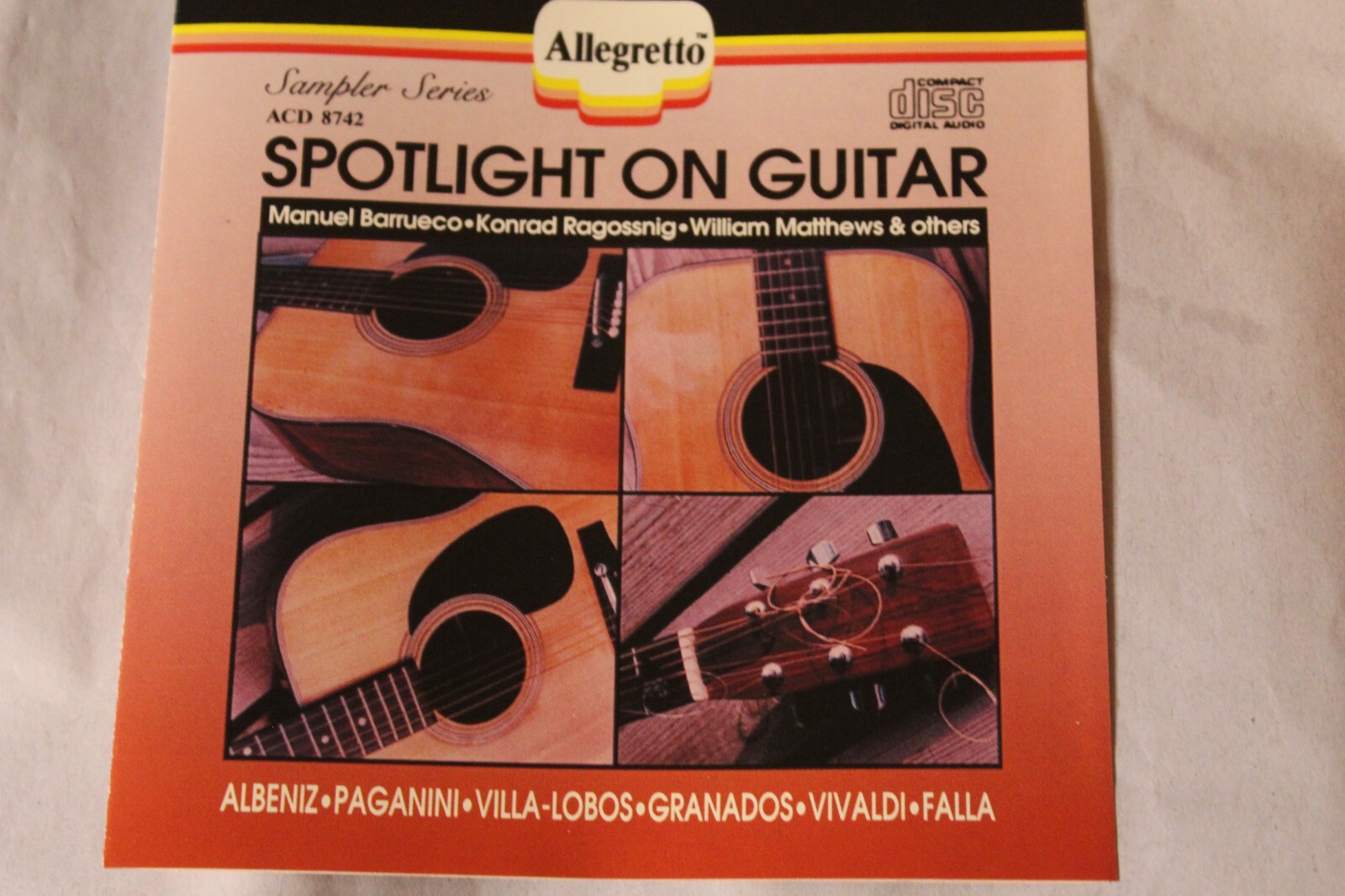 Spotlight on Guitar (CD, Vox Cameo Classics) Discounts in Description ...