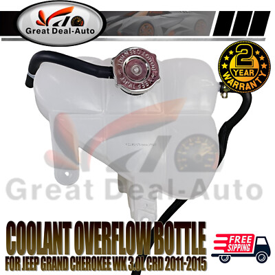 55037999AJ Coolant Overflow Bottle For Jeep Grand Cherokee WK 3.0L CRD ...