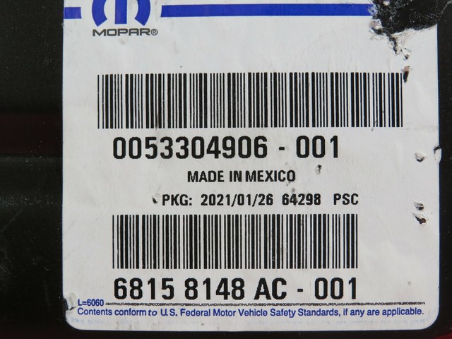 MOPAR CHARGE AIR COOLER 68158148AC for sale online | eBay