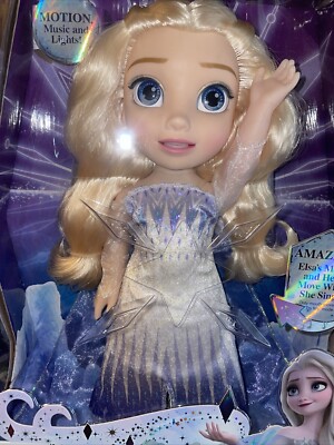 Disney Frozen 2 Magic In Motion Queen Elsa Feature Doll sings "Show ...