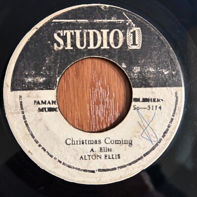 ALTON ELLIS / KARL BRYAN Christmas Coming 45 on Studio One JA reggae | eBay