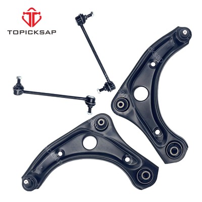 4Pc Kit Front Lower Control Arm w/ Ball Joint for Nissan Micra Versa ...