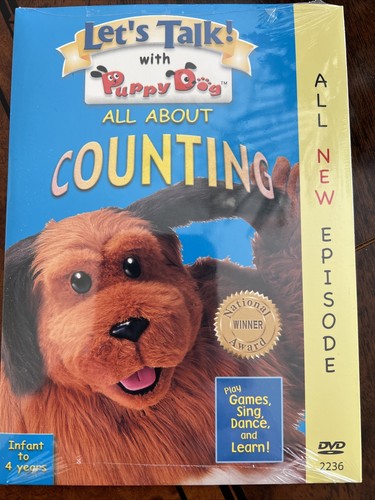 Let's Talk with Puppy Dog All About Counting DVD 741421224698 | eBay