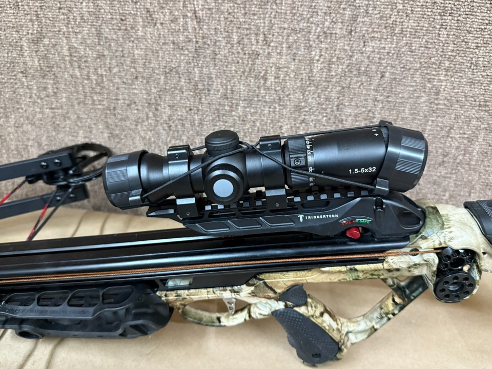 Barnett Hypertac Pro 430 Crossbow w/ Halo 1.5-5x32 Scope | eBay
