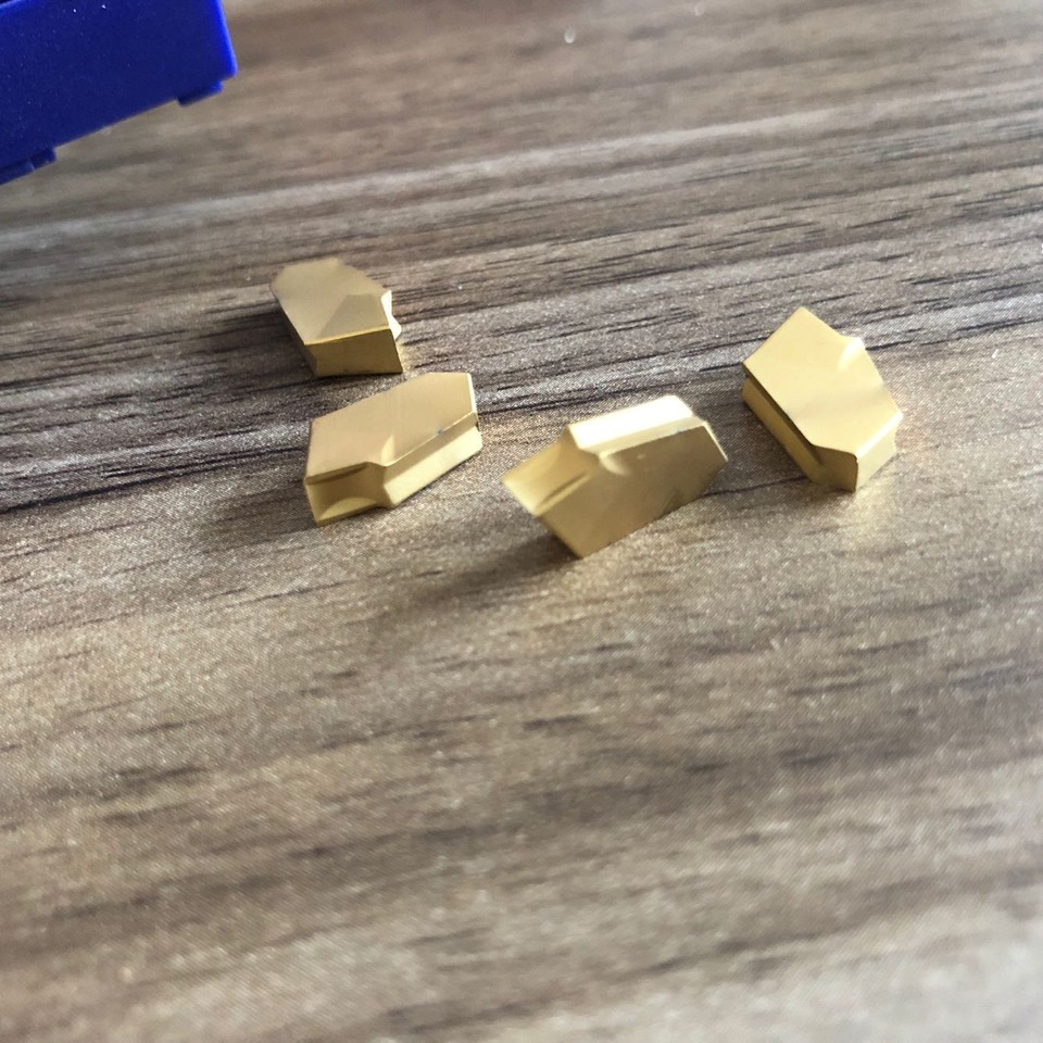 10PCS SP300 BP010 one end groove cutting inserts carbide inserts ...