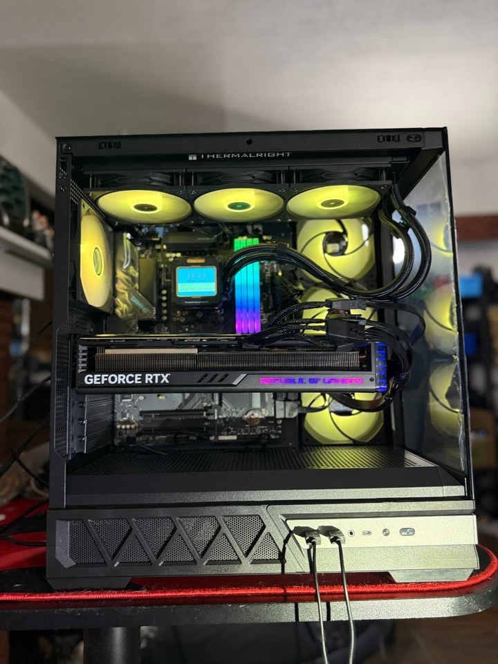 AMD RYZEN 9 9950X3D Gaming PC NVIDIA RTX 5090 192GB RGB DDR5 RAM+4TB ...