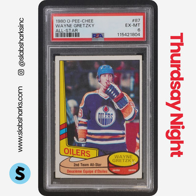 1980 O-PEE-CHEE #87 WAYNE GRETZKY ALL-STAR PSA 6 | eBay