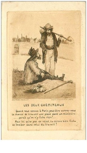 METIERS.n°18260.LES DEUX CHEMINEAUX.ILLUSTRATIONS | eBay