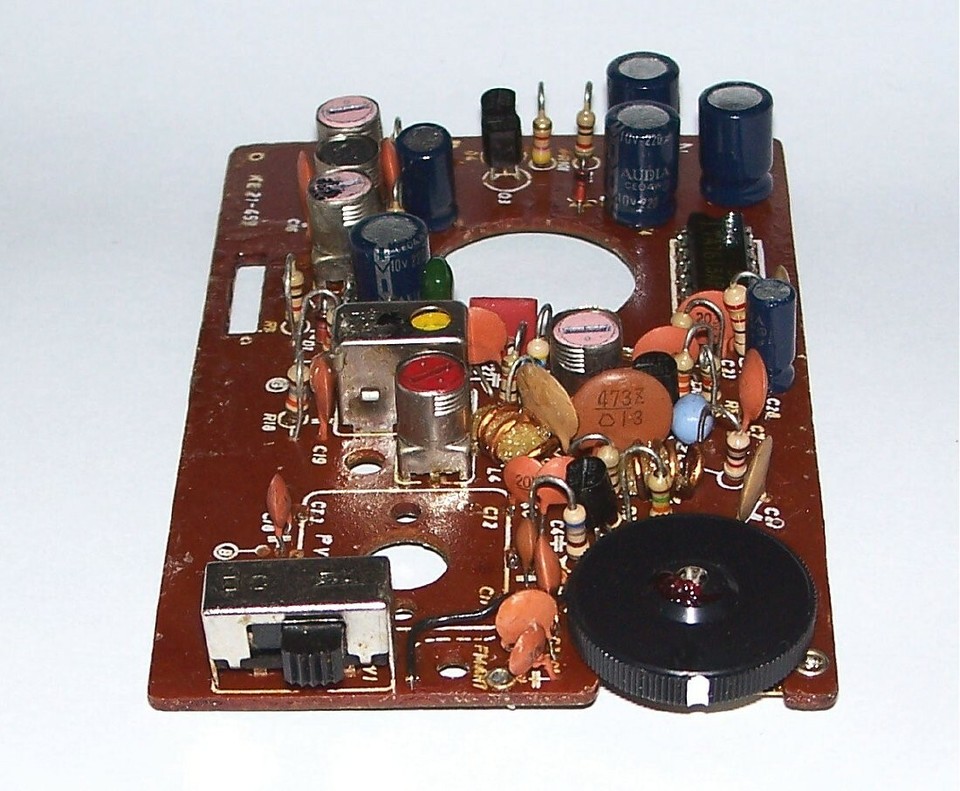 LOADED parts only AM FM transistor RADIO - w/ TA7613 IC DIY project kit ...