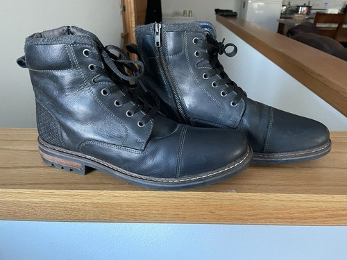 Men's Crevo Hammersmith Boots Size 11.5 Tie & Side Zip ~ VGC | eBay