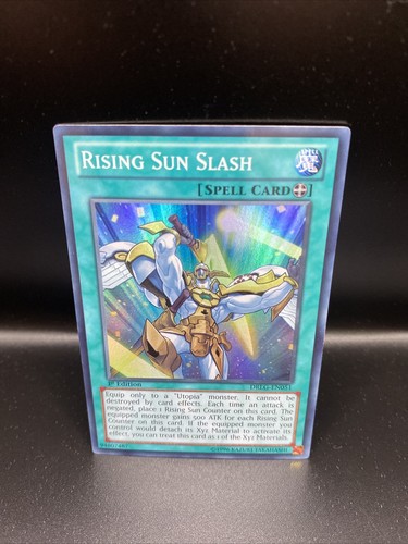 DRLG-EN051 Rising Sun Slash Super Rare 1st Edition Mint YuGiOh Card | eBay UK