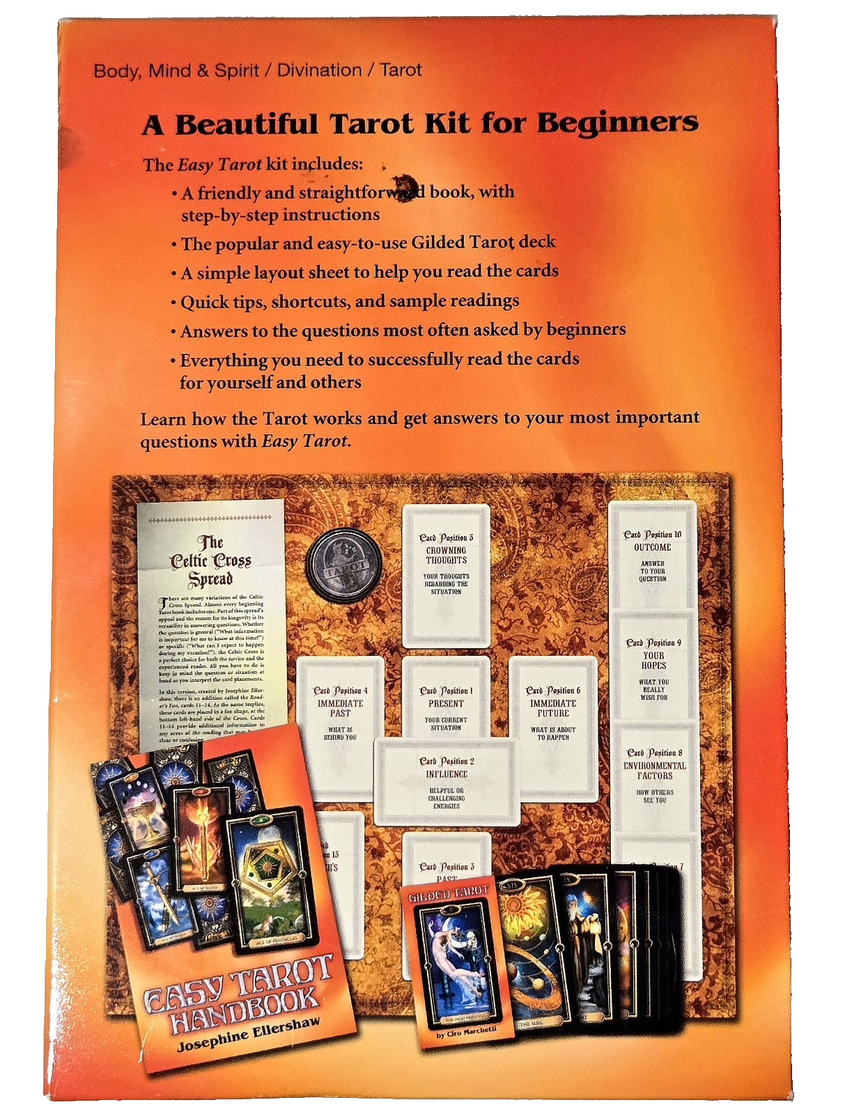 Easy Tarot Deck Oracle Cards Beginners Learn To Read The Cards Tips ...