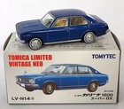 1/64 Lv-N14A Carina 1600 Super Dx (Blue) "Tomica Limited Vintage Neo ...