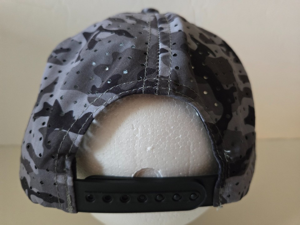 Runs Deep Premium Tactical Headwear - Black & Gray Camo/American Flag ...