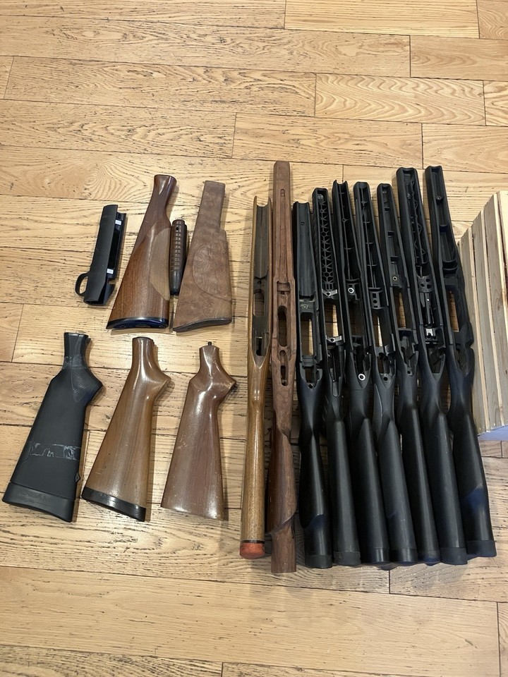 Big Lot Of Rifle Stocks & Shotgun Stocks | eBay
