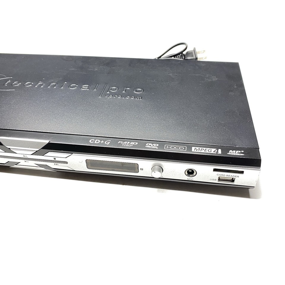 Technical Pro DVD Player Rack Mount DV-90 No Remote | eBay