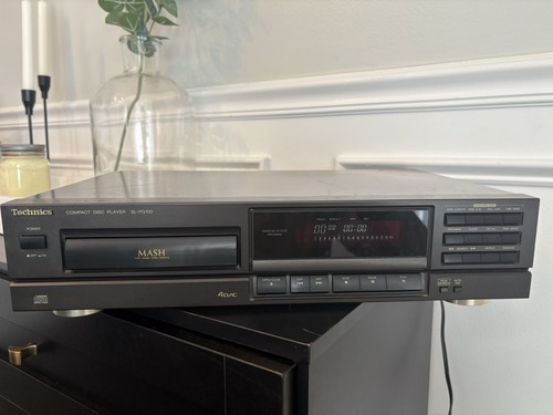 Vintage Technics Mash CD player model SL-PG100 No Remote Works Well | eBay