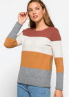 Pinque Gina Rust Stone Combo Crew neck Sweater Size XL (Q4) | eBay