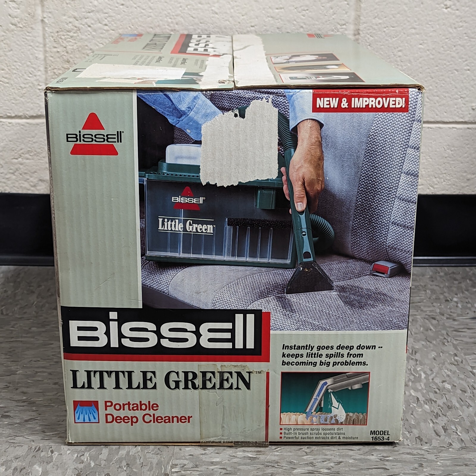 BISSELL Little Green Model# 1653-4 Portable Deep Cleaner for sale ...
