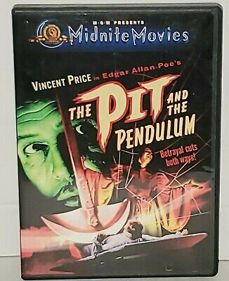 The Pit and the Pendulum Vincent Price Roger Corman Bonus Features (DVD, 2001) 27616862884 | eBay