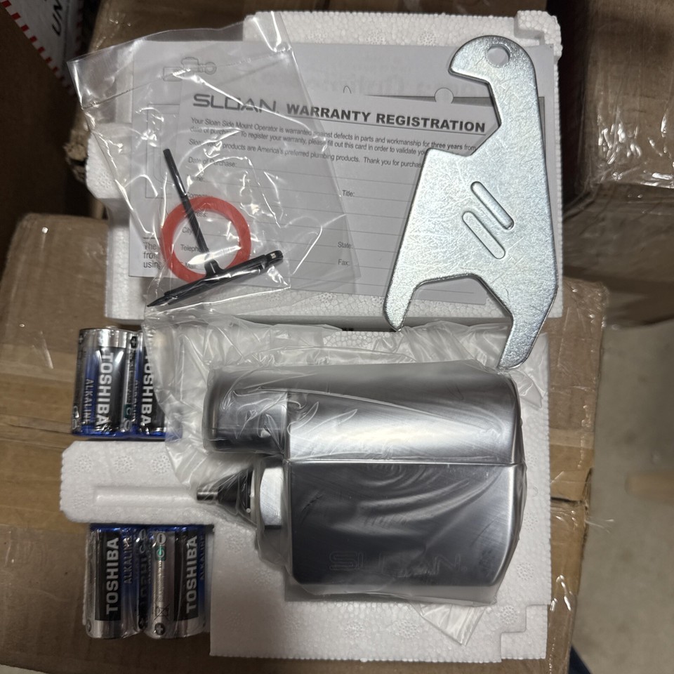 NEW Sloan Optima EBV89A-M Urinals Flush Sensor Side Mount Operator | eBay