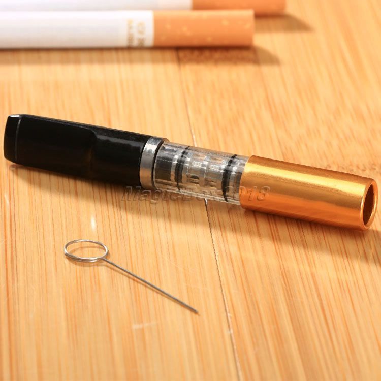 1PC Clean Reduce Tar Nicotine Smoke Tobacco Filter Cigarette Holder ...
