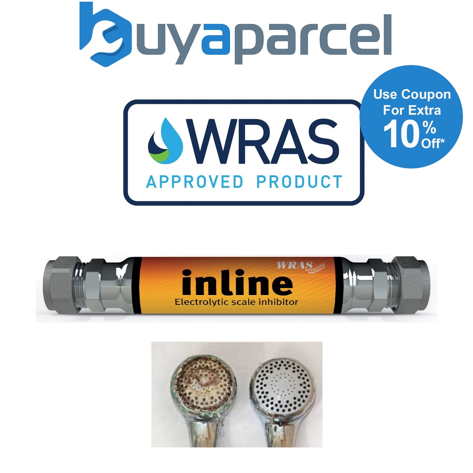 Trappex Inline Electrolytic Scale Reducer Inhibitor 15mm Compression ...