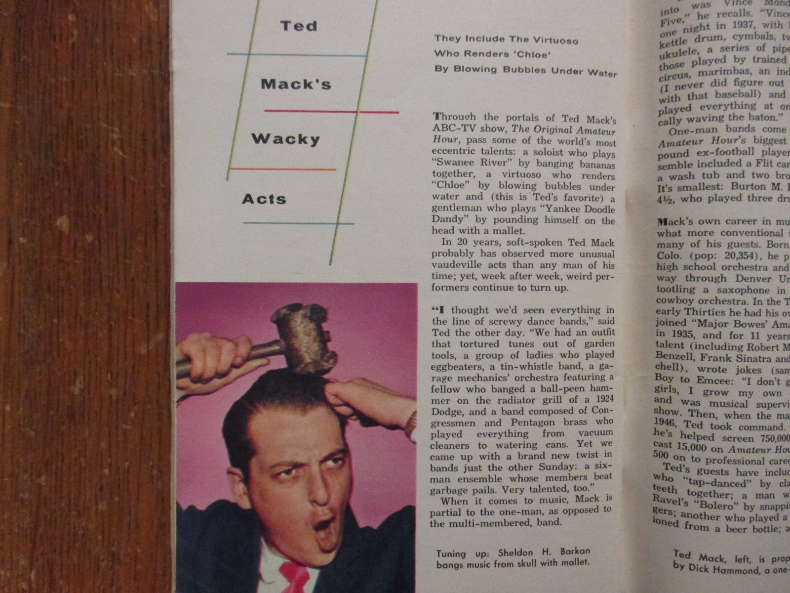 July 28, 1956 TV Guide(SANDY WIRTH/GAIL DAVIS/TED MACK/UNCLE FRED ...