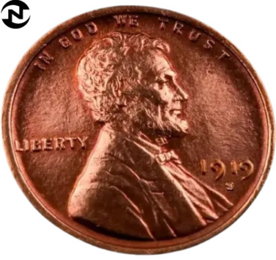 1919-S Lincoln Wheat Penny Cent ~ Gem BU (red) ~ SPECIAL OVER STOCK ...