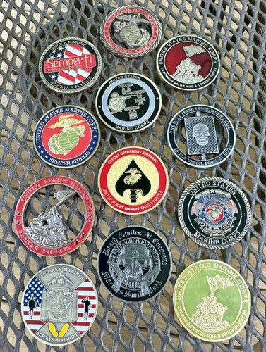 Complete Set Of United States Marine Corps Challenge Coins | eBay