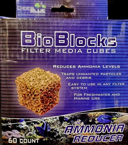 Deep Blue Professional Ammonia Reducer Bio Blocks for Aquarium Water | eBay