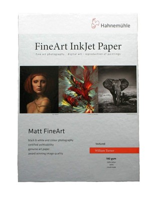 Hahnemühle Digital Fine Art William Turner Paper, 190 g/m² 329 x 483 mm ...