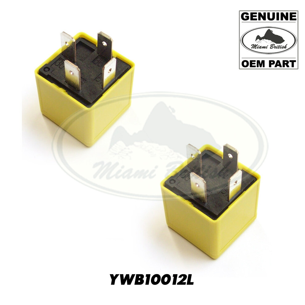 LAND ROVER YELLOW RELAY SET x2 FREELANDER RANGE P38 DISCOVERY 2 ...