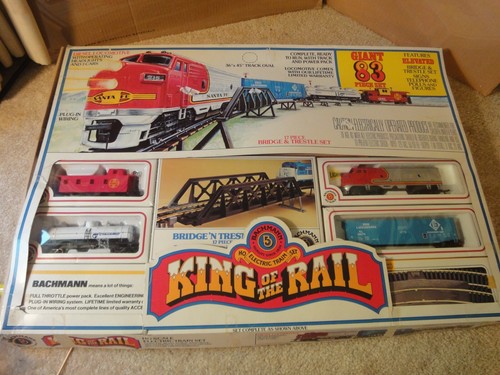 Rare! Vintage Bachmann, King of the Rail HO scale model train set. | eBay