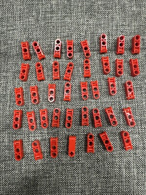 LEGO Parts - Red - Technic Axle Pin 2 Pin Holes - No 42003 - QTY 40 | eBay