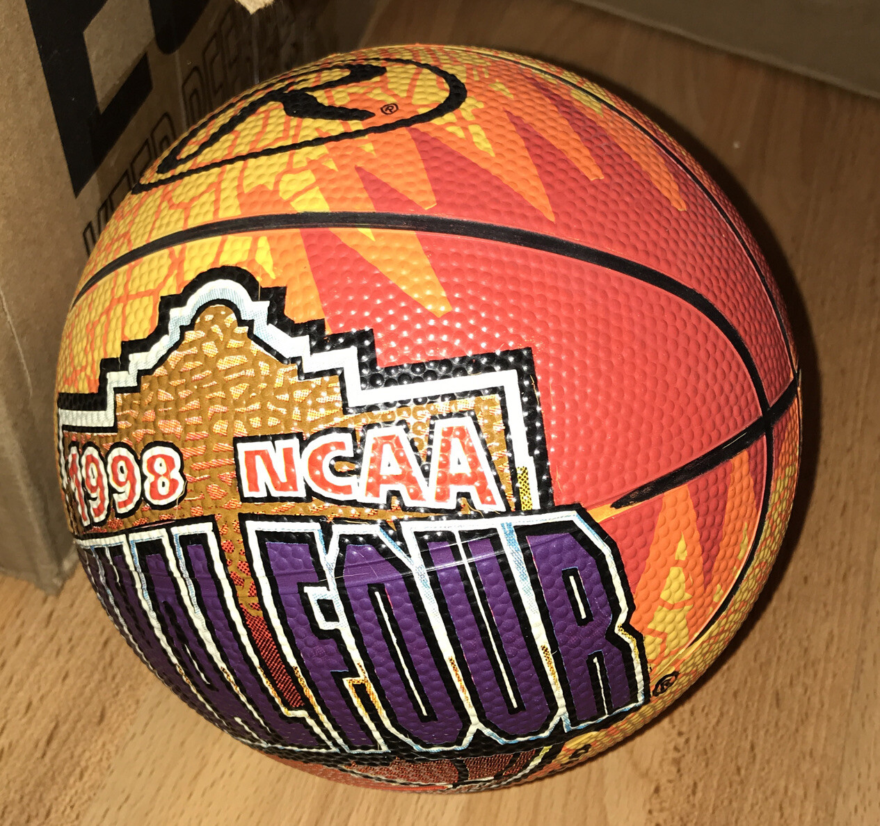 NCAA FINAL FOUR 1998 SAN ANTONIO RAWLINGS COMMEMORATIVE MINI BASKETBALL ...