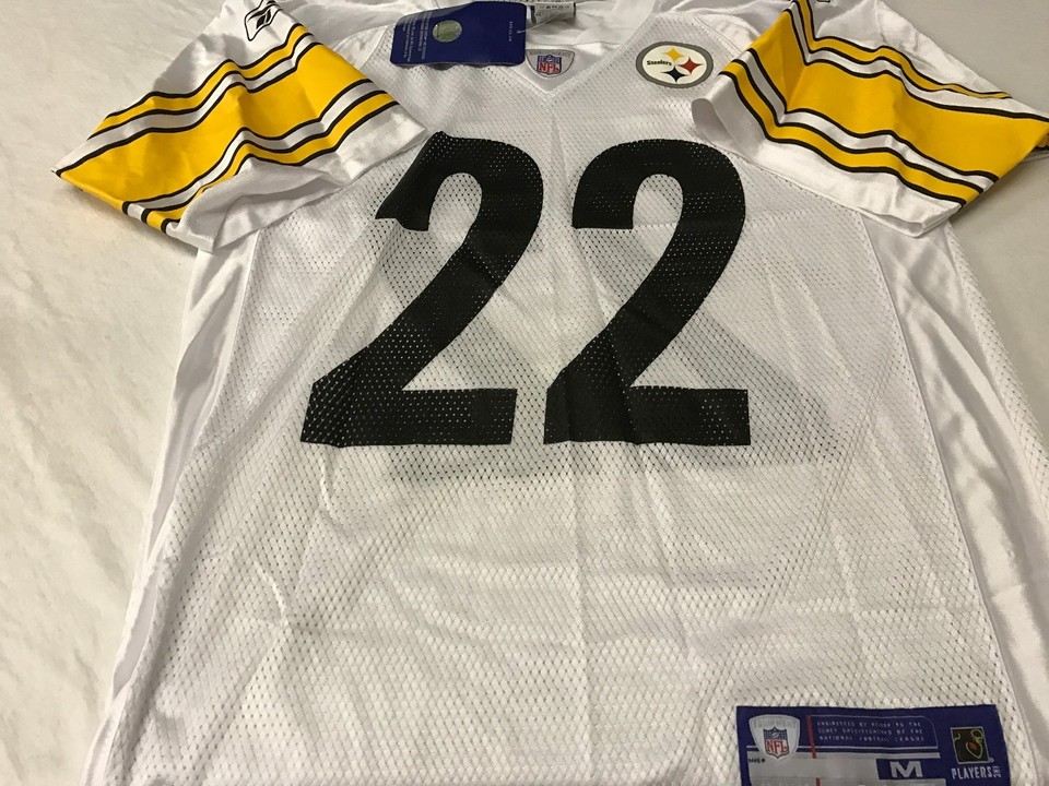 BRAND NEW DUCE STALEY #22 RETRO PITTSBURGH STEELERS WHITE REEBOK Jersey ...