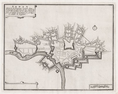 Sedan Ardennes Grand-Est Meuse gravure de Fer engraving 1693 | eBay