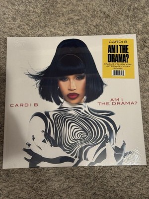 Cardi B Am I The Drama? (Opaque Yellow Vinyl) Magnet Alternate Cover ...