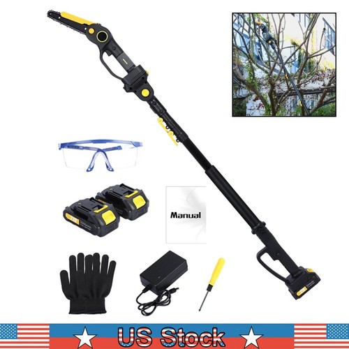 Cordless Battery Pole Chain Saw Electric Extendable Chainsaw Tree ...